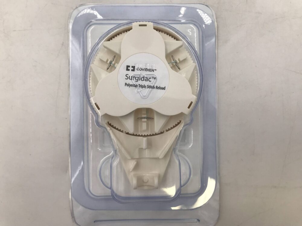 Covidien 170044 Surgidac Polyester Triple Stitch Reload 2-0 3 Metric 48 ...