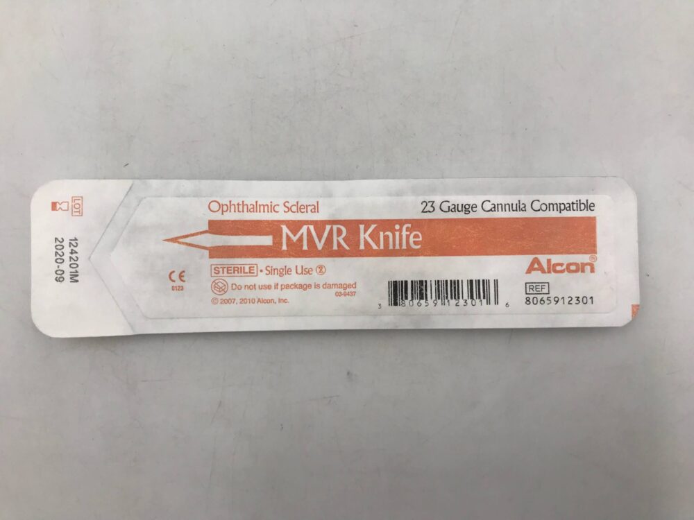 ALCON 8065912301 Ophthalmic Scleral MVR Knife 23G Cannula Compatible(X ...