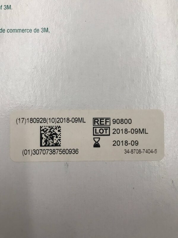 3M 90800 Tegaderm Absorbent Clear Acrylic Dressing 3in x 3-3/4in (5/PKG ...