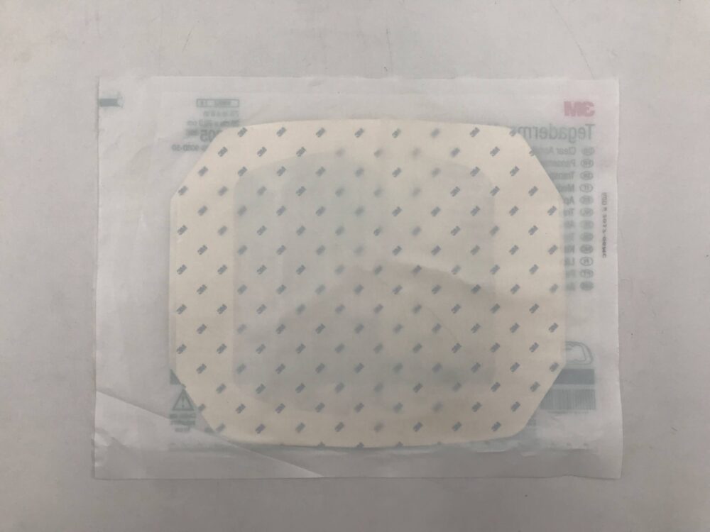 3M 90805 Tegaderm Absorbent Clear Acrylic Dressing 7-7/8in x 8in (X ...