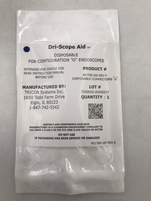Tricor Systems 401789-305 Dri-Scope Aid Disposable Connectors “O” (100 ...