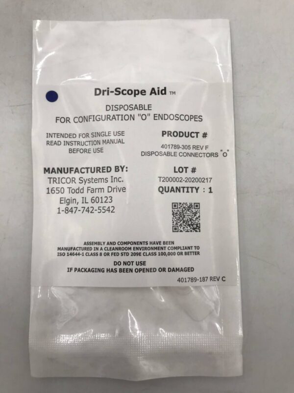 Tricor Systems 401789-305 Dri-Scope Aid Disposable Connectors "O" (100 ...