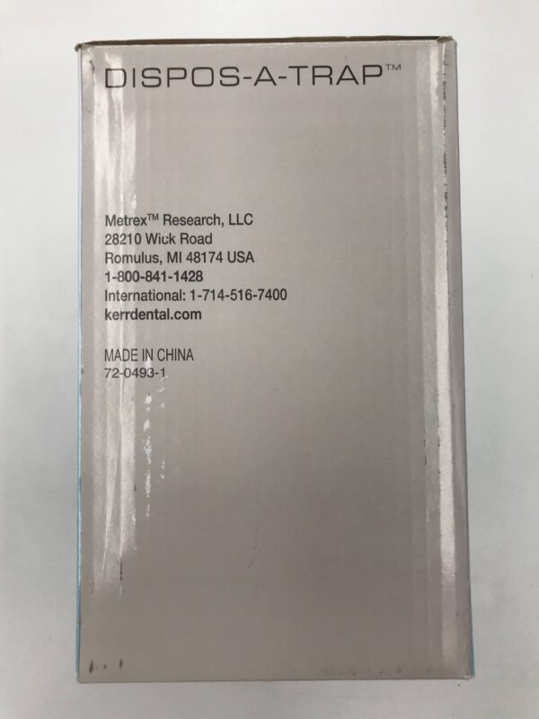 Metrex Research 5501 Kerr Total Care Dispos-A-Trap Disposable ...