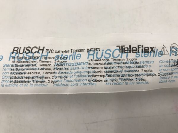 Teleflex 221800 Rusch PVC Catheter Tiemann 2 Eyes Ch.14 – GB TECH USA