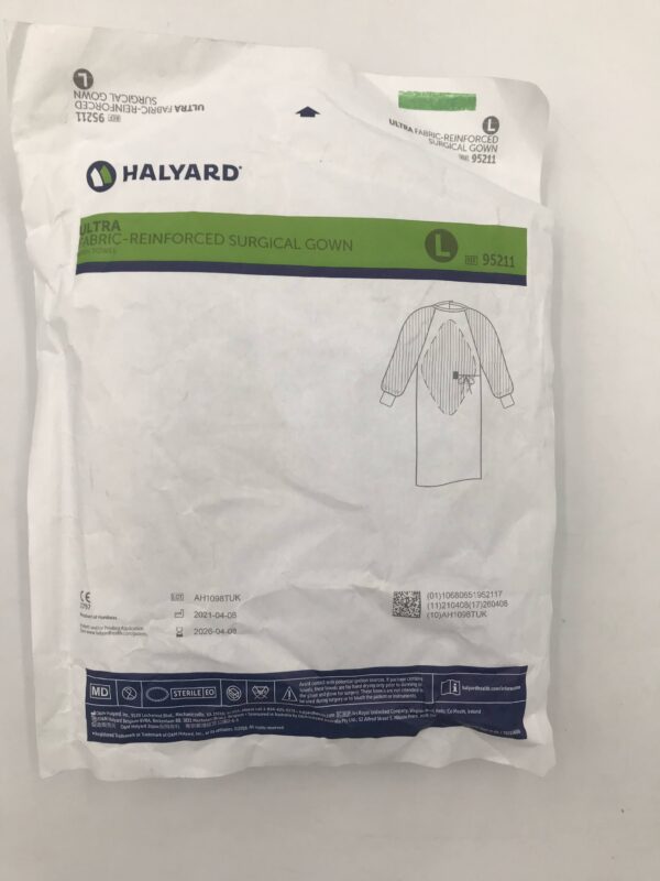 Halyard 95211 Ultra Fabric-Reinforced Surgical Gown Large - GB TECH USA