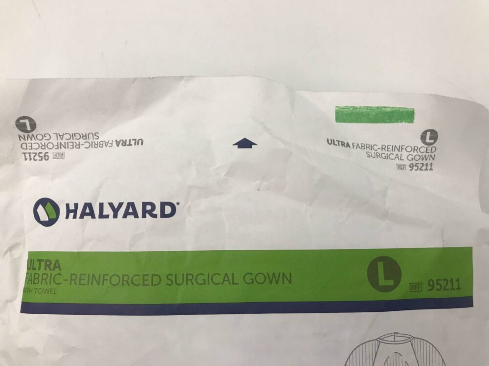 Halyard 95211 Ultra Fabric-Reinforced Surgical Gown Large - GB TECH USA
