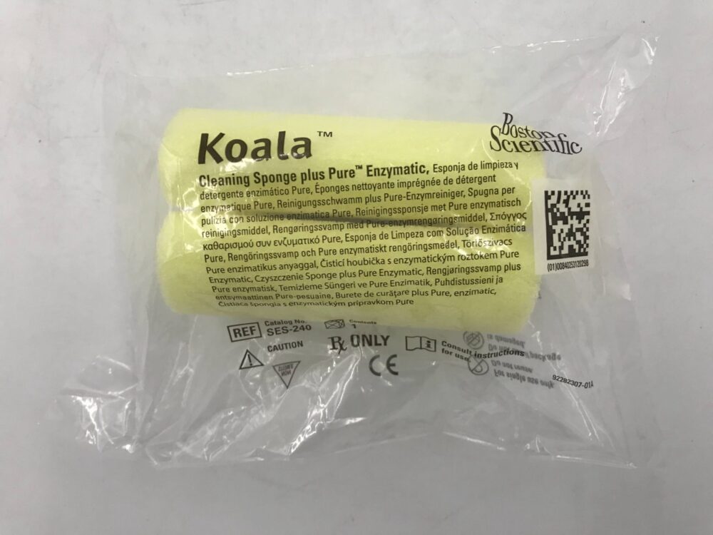 BOSTON SCIENTIFIC SES-240 Koala Cleaning Sponge Plus Pure Enzymatic (6 ...