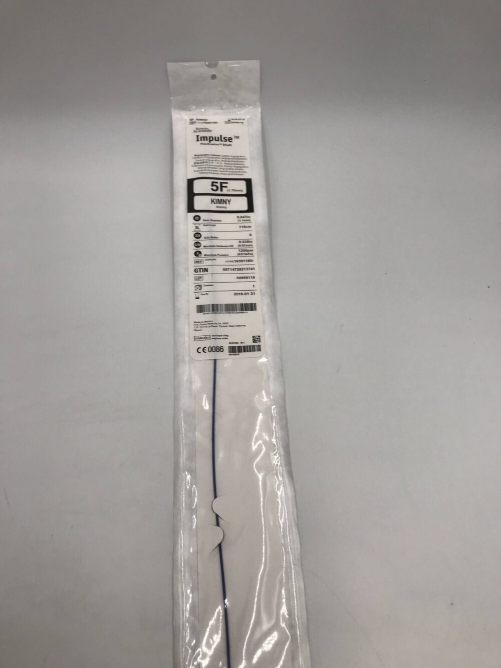 Boston Scientific 16391180 Impulse KIMNY 5F (1.70mm) x 110cm ...