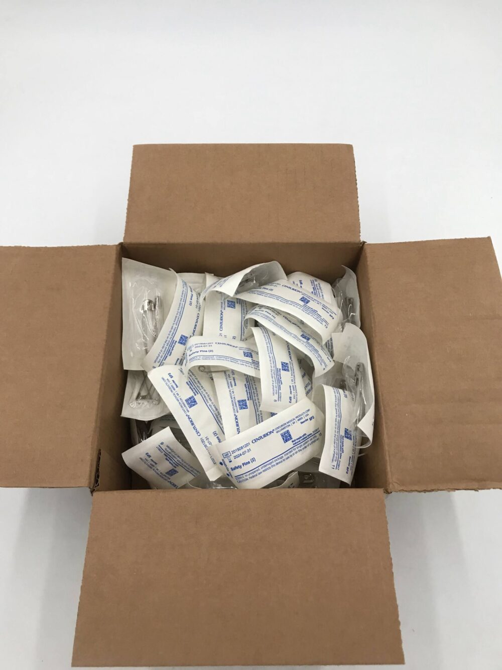 Centurion Medical SP3 Safety Pins (50/Box) - GB TECH USA