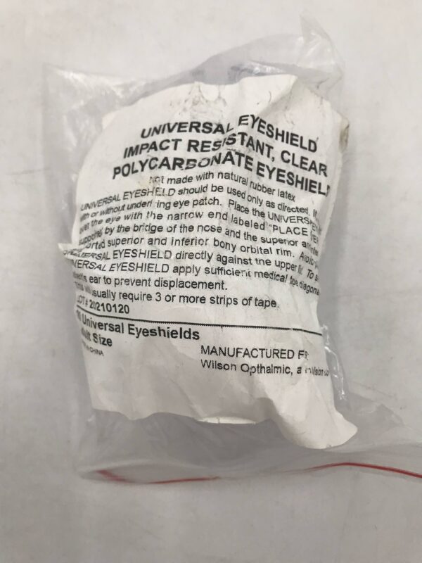 WILSON OPTHALMIC 499-0000900-20 Universal Impact Resistant, Clear ...