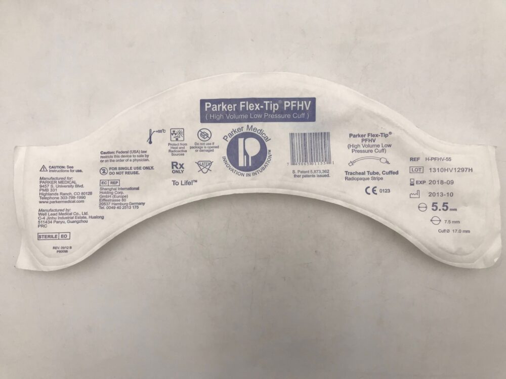 Well Lead Medical H-PFHV-55 Parker Flex-Tip High Volume Low Pressure ...