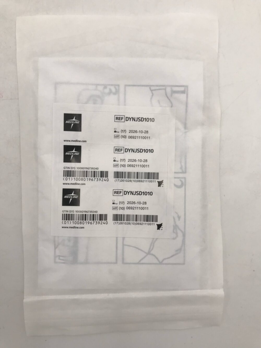 MEDLINE DYNJSD1010 Invisishield Towel Drape 45cm x 60cm - GB TECH USA