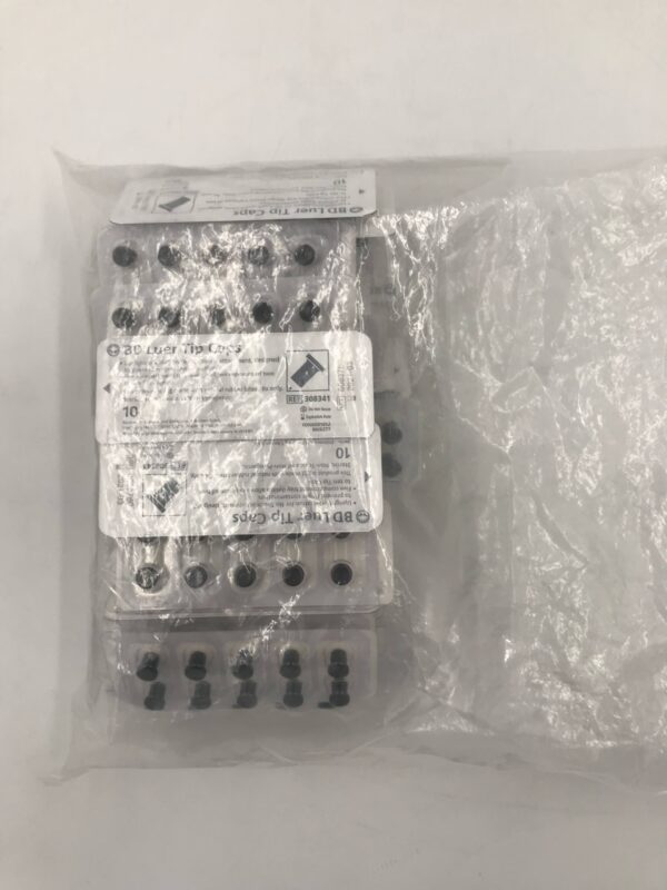 BD 308341 Luer Tip Caps (50 Pkg/Bag)(X) – GB TECH USA
