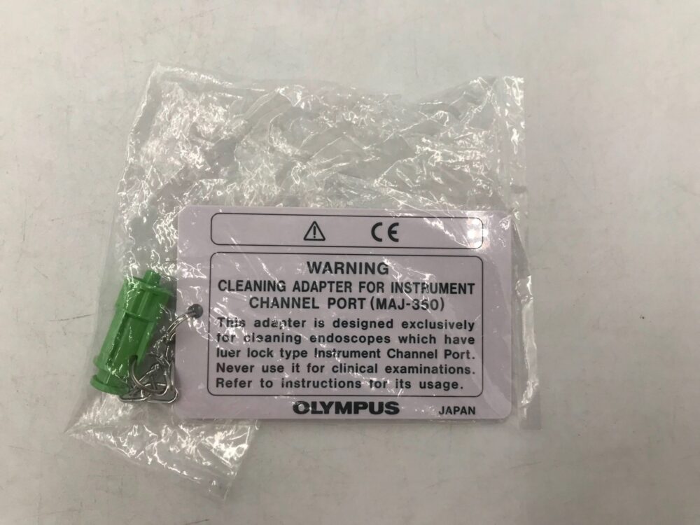 OLYMPUS MAJ-350 Cleaning Adapter for Instrument Channel Port - GB TECH USA