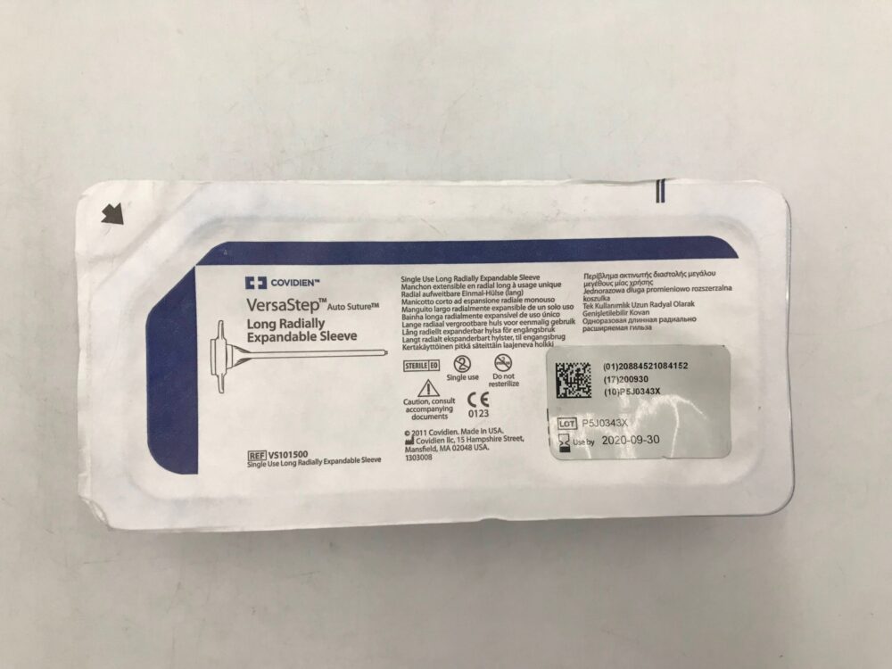 COVIDIEN VS101500 VersaStep Auto Suture Long Radially Expandable Sleeve ...