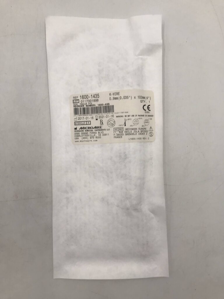 MICROAIRE 1600-1435 K-Wire 0.9mm x 102mm (X) – GB TECH USA