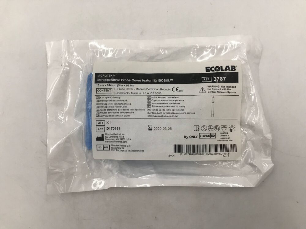 MICROTEK 3787 Ecolab Intraoperative Prove Cover Featuring ISOSilk 13cm ...