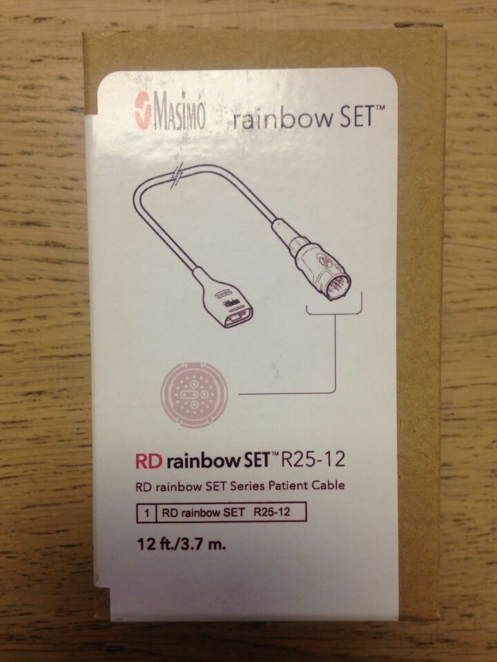 MASIMO 4078 Rainbow SET Series Patient Cable, 12Fr/3.7m - GB TECH USA