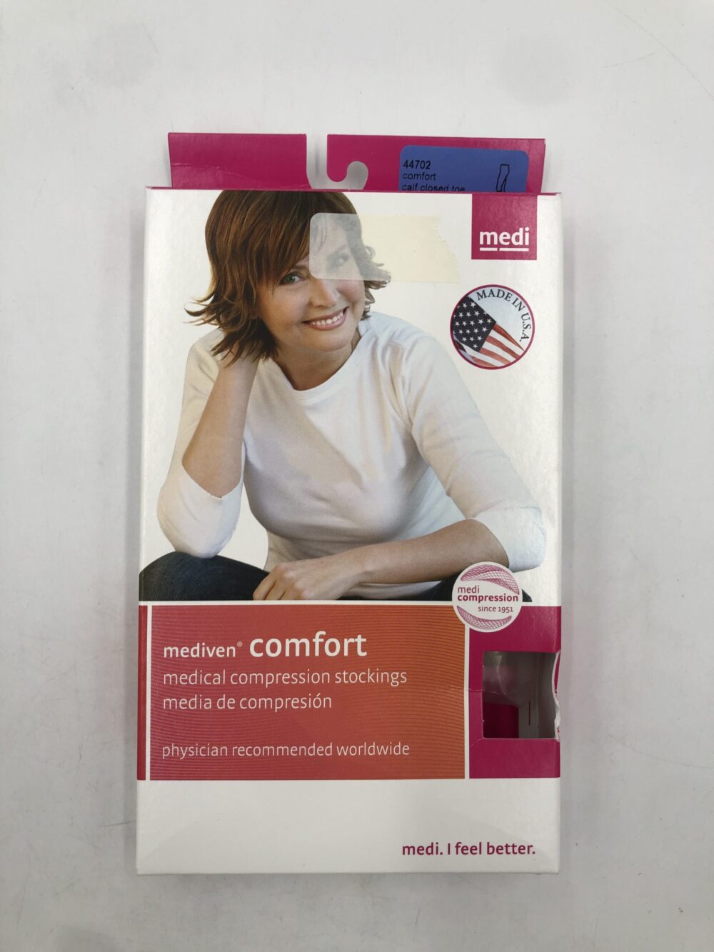 Mediven 44702 Compression Stockings Comfort Calf Closed Toe Natural 15 ...