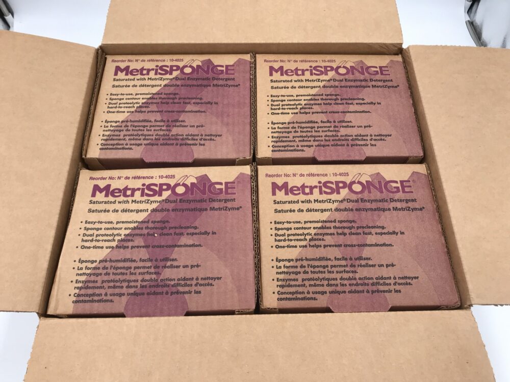 Metrex 10-4025 MetriSponge Saturated with MetriZyme Dual Enzymatic ...