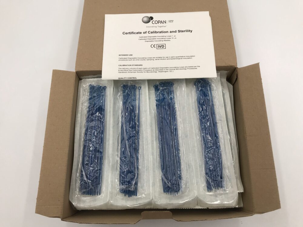 Copan 8177CS20H Hard Loop 10 UL Sterile (1,000/Box) (X) - GB TECH USA