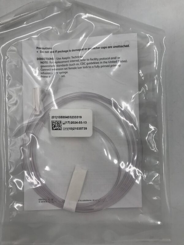 BD 30914 Microbore Tubing ≈.055ml; ≈ 152cm (60in) - GB TECH USA