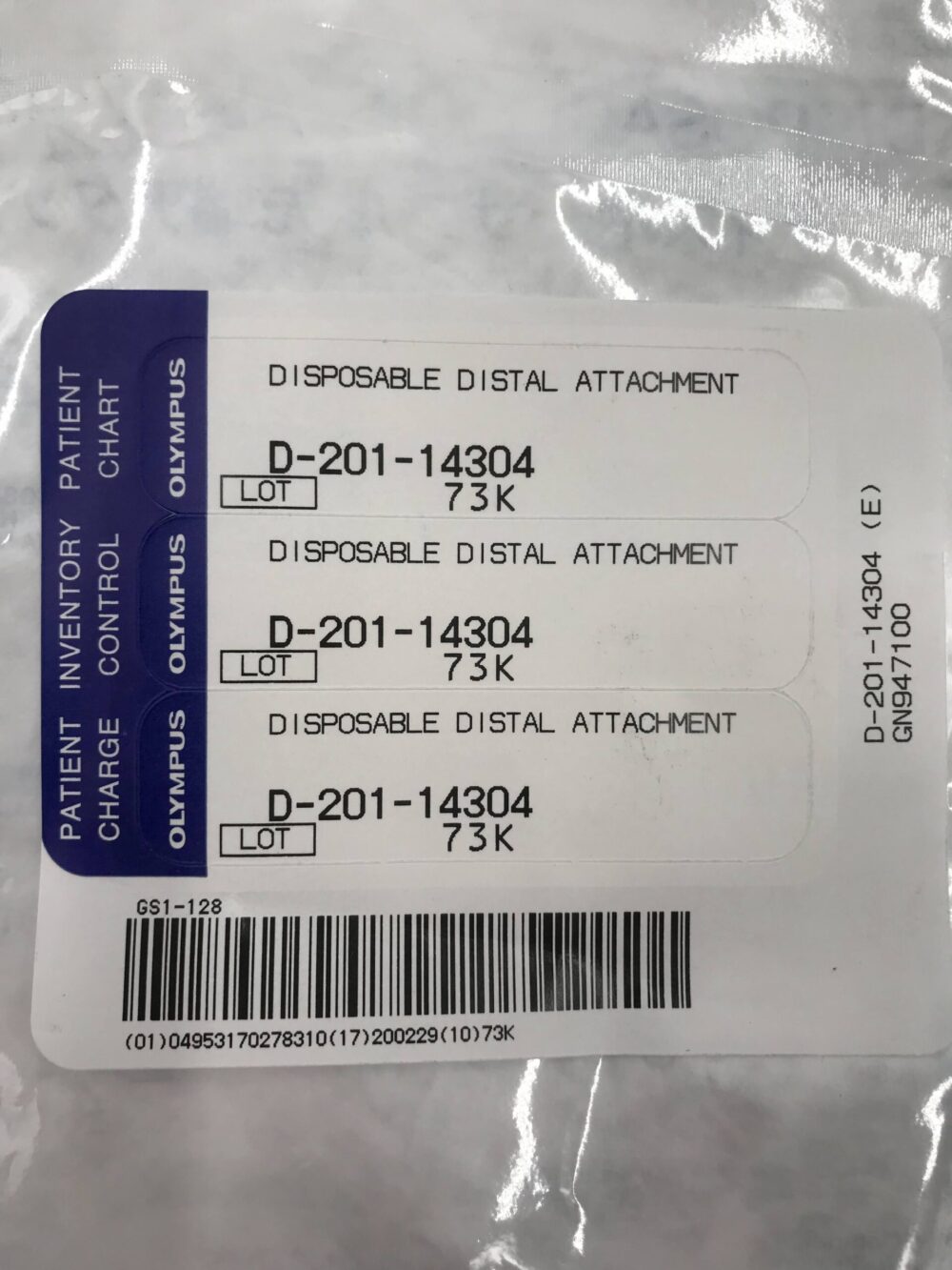 Olympus D-201-14304 Disposable Distal Attachment 15.0mm (X) - GB TECH USA