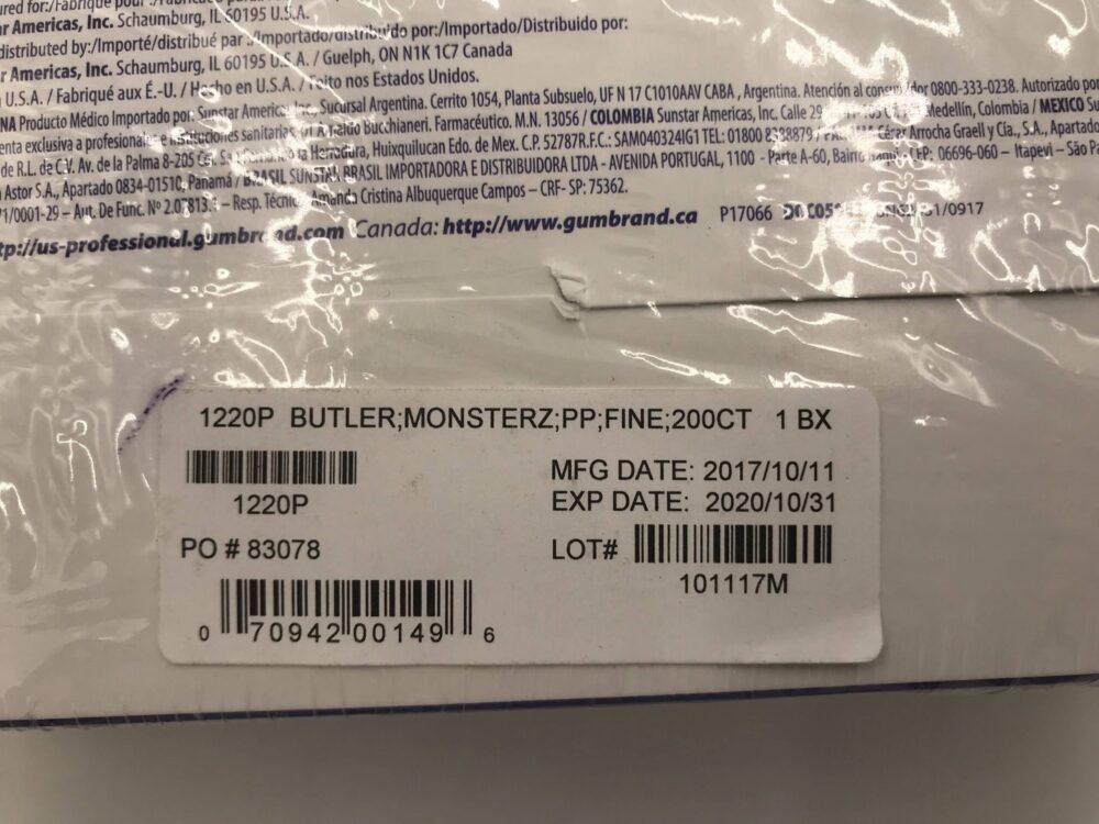 Pascal International 1220P Butler Monsterz Prophy Paste (200/Box) (X ...