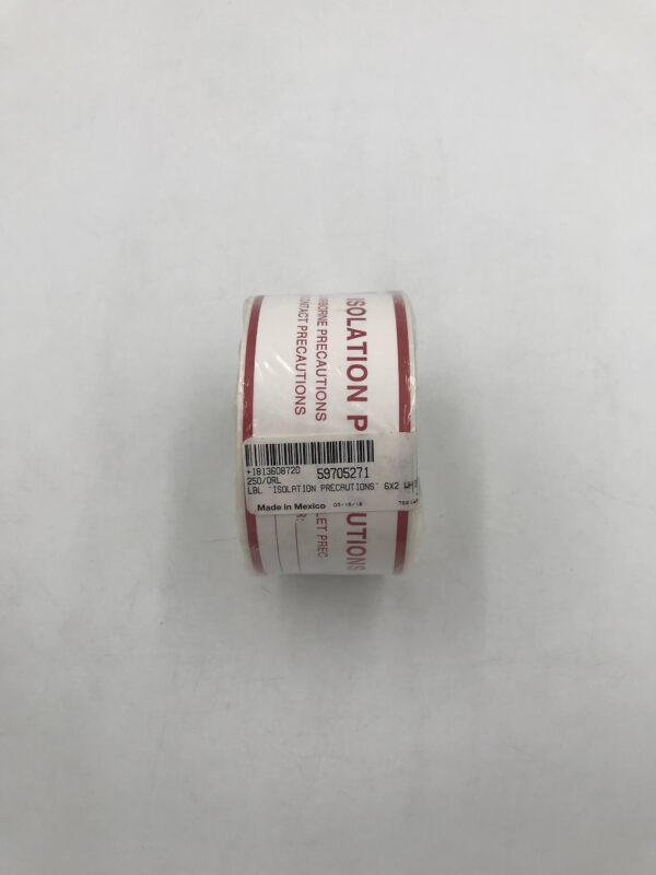 PDC 59705271 “Isolation Precaution” Labels 250/QRL - GB TECH USA