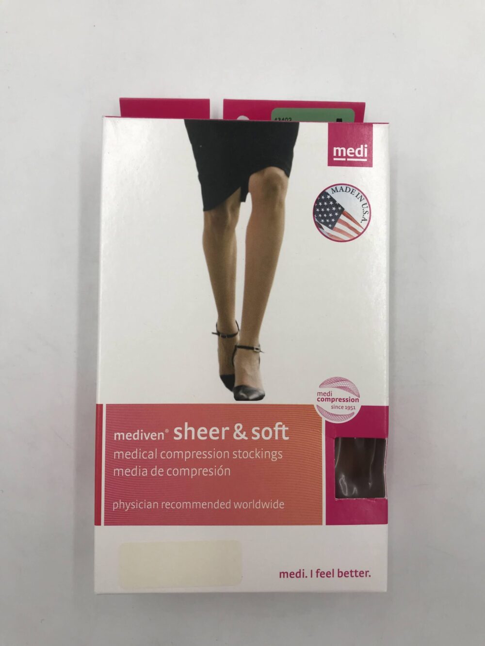 Mediven 43402 Compression Stockings Sheer & Soft Panty Closed Toe ...