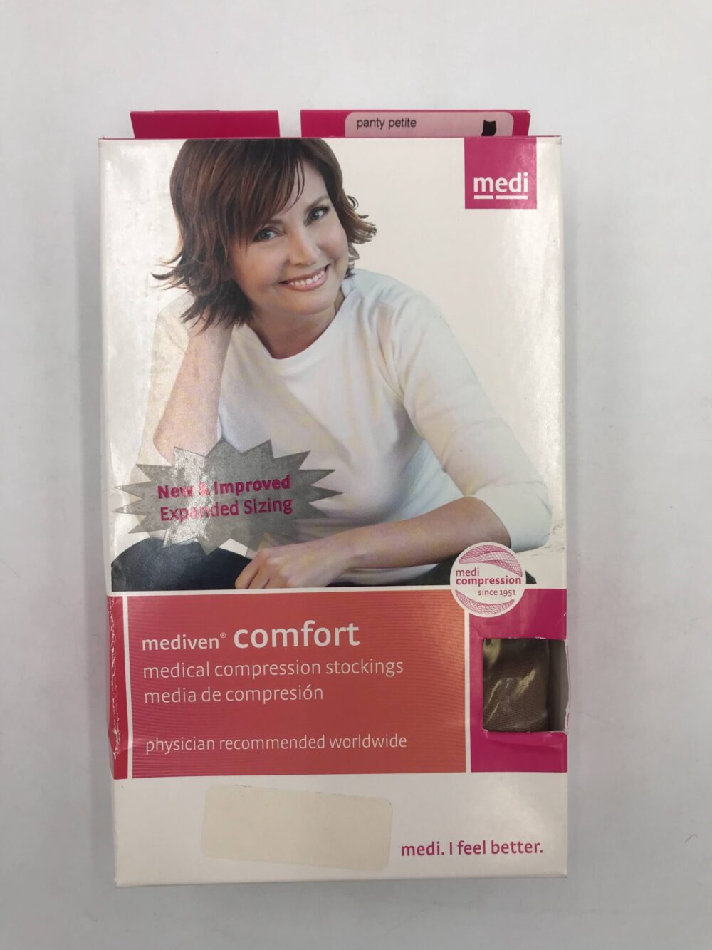 Mediven 48002 Compression Stockings Comfort Panty Petite Open Toe ...