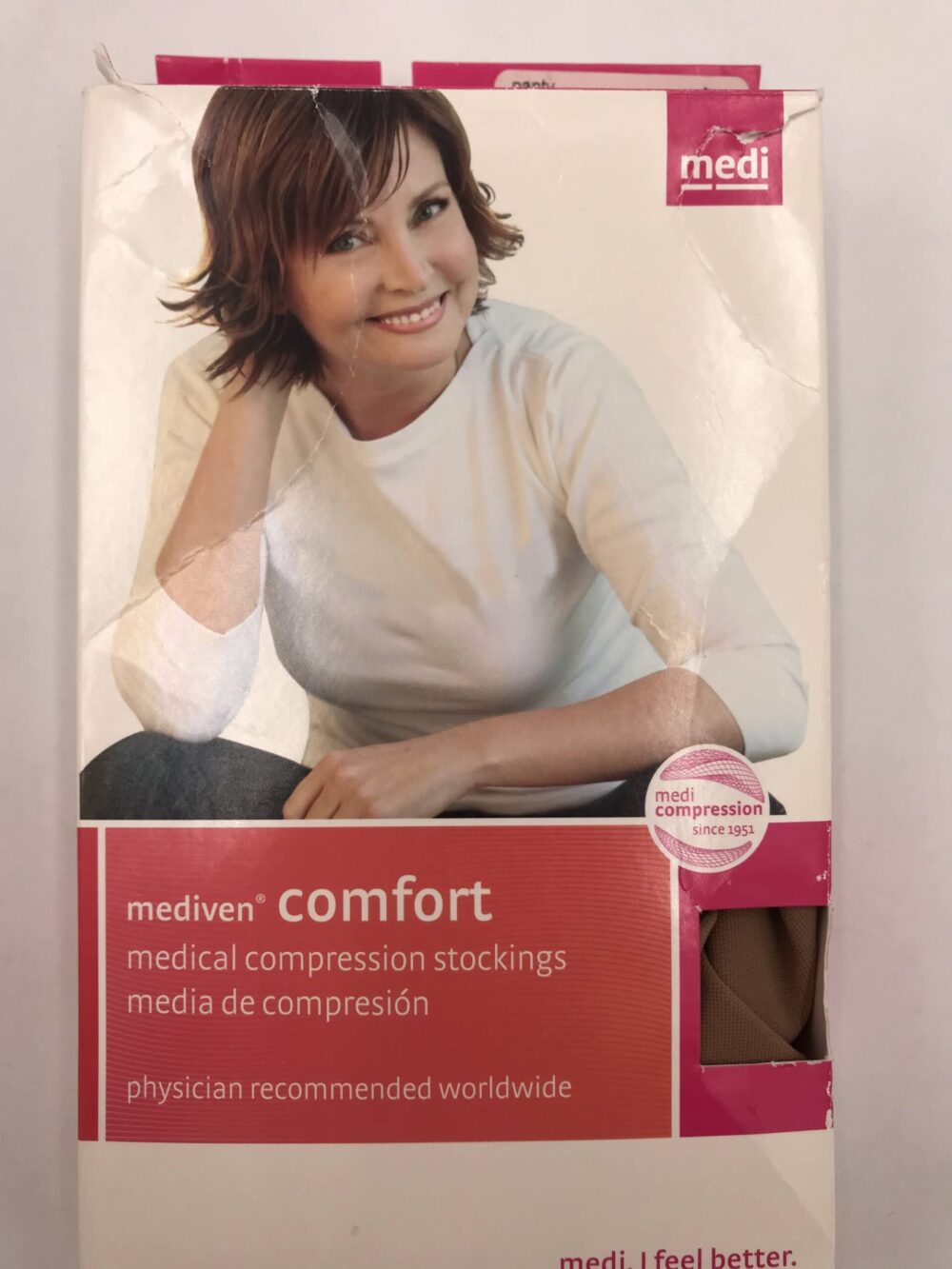 Mediven 47902 Compression Stockings Comfort Panty Open Toe Natural Size ...