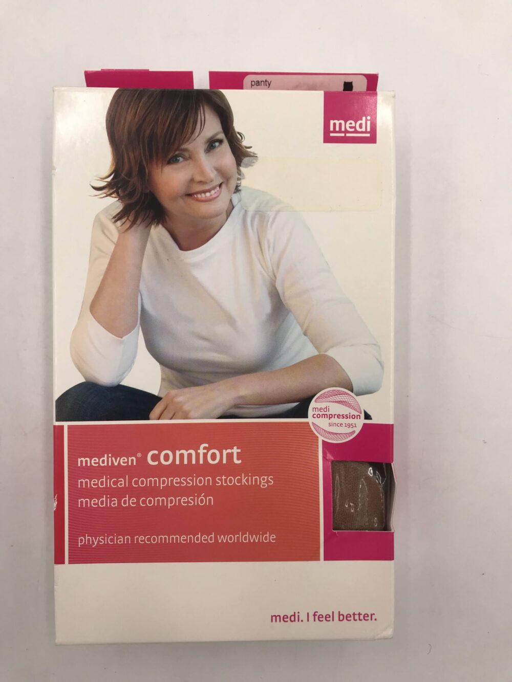 Mediven 46901 Compression Stockings Comfort Panty Closed Toe Natural ...