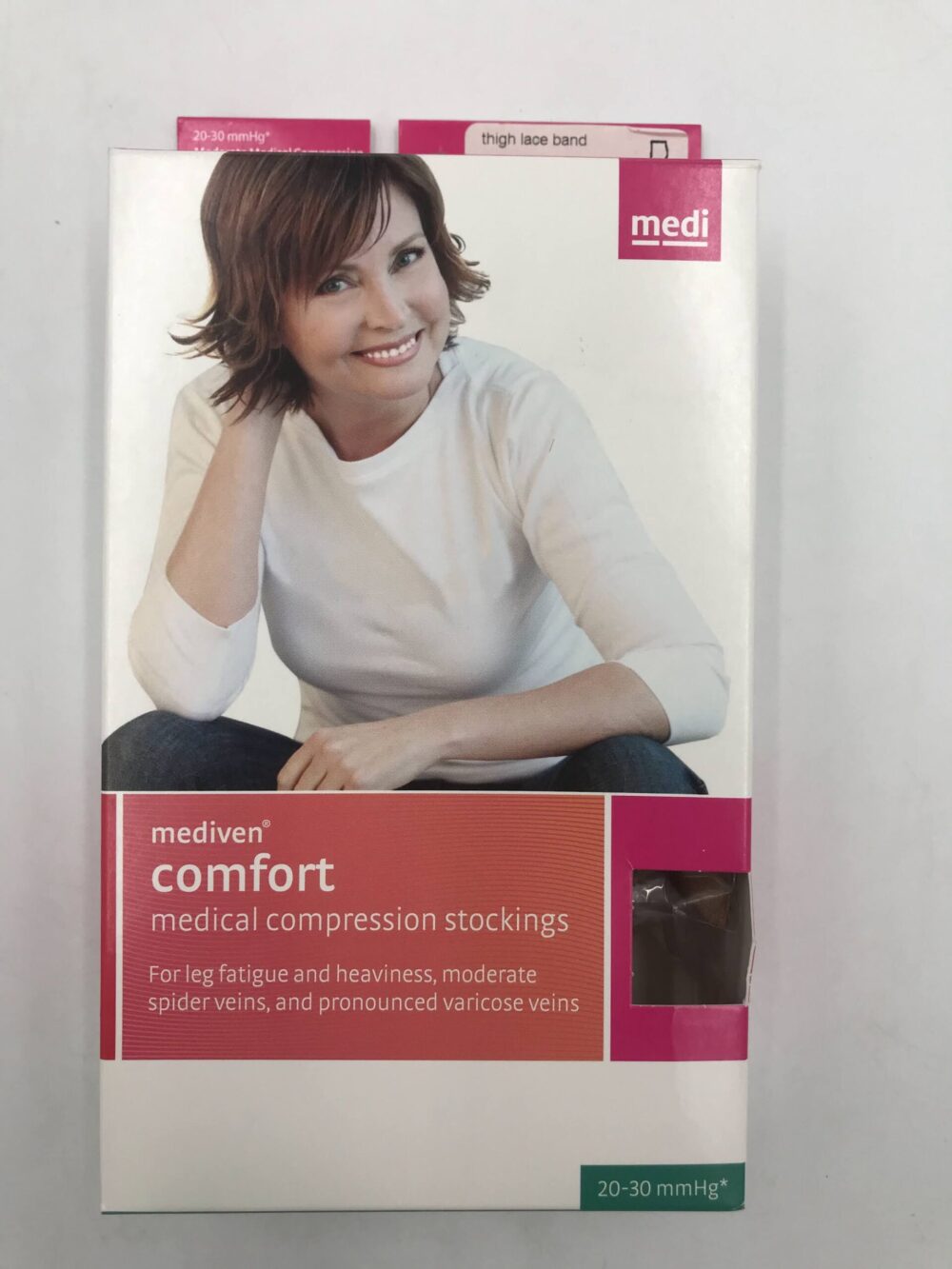 Mediven 46701 Compression Stockings Comfort Thigh Lace Band Closed Toe ...