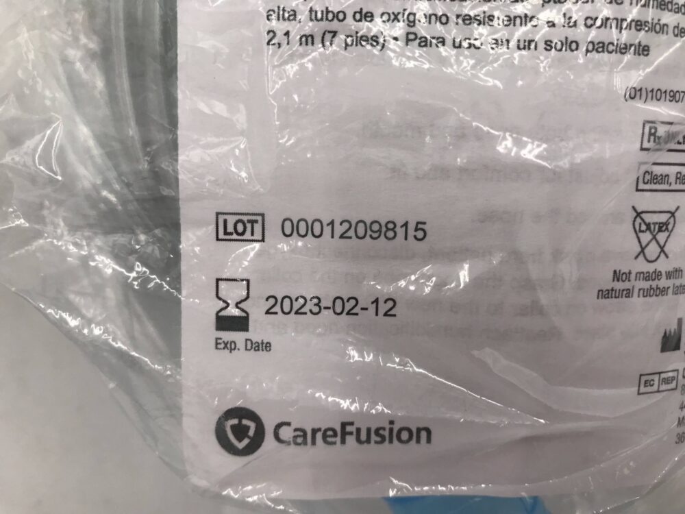 CareFusion 001255 AirLife Adult Dual Dial Venturi Style Mask with 6in ...