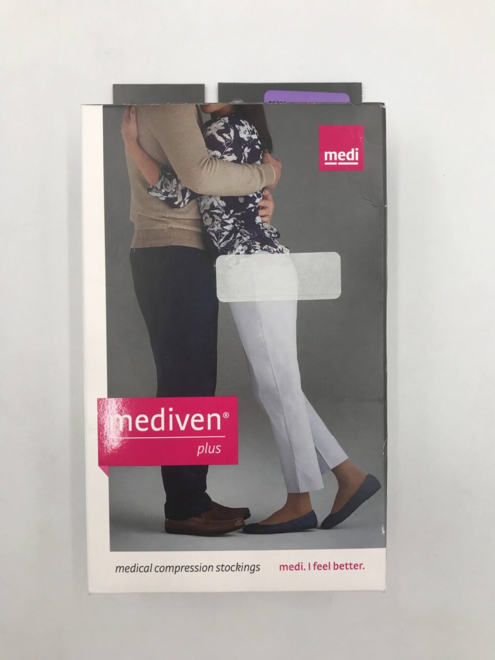 Mediven 20005 Compression Stockings Plus Thigh w/Topband Open Toe Beige 30-40 Size V - GB TECH USA