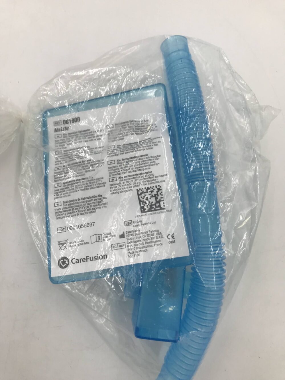 CareFusion 001900 AirLife Airx Incentive Spirometer, One 12" Segmented ...