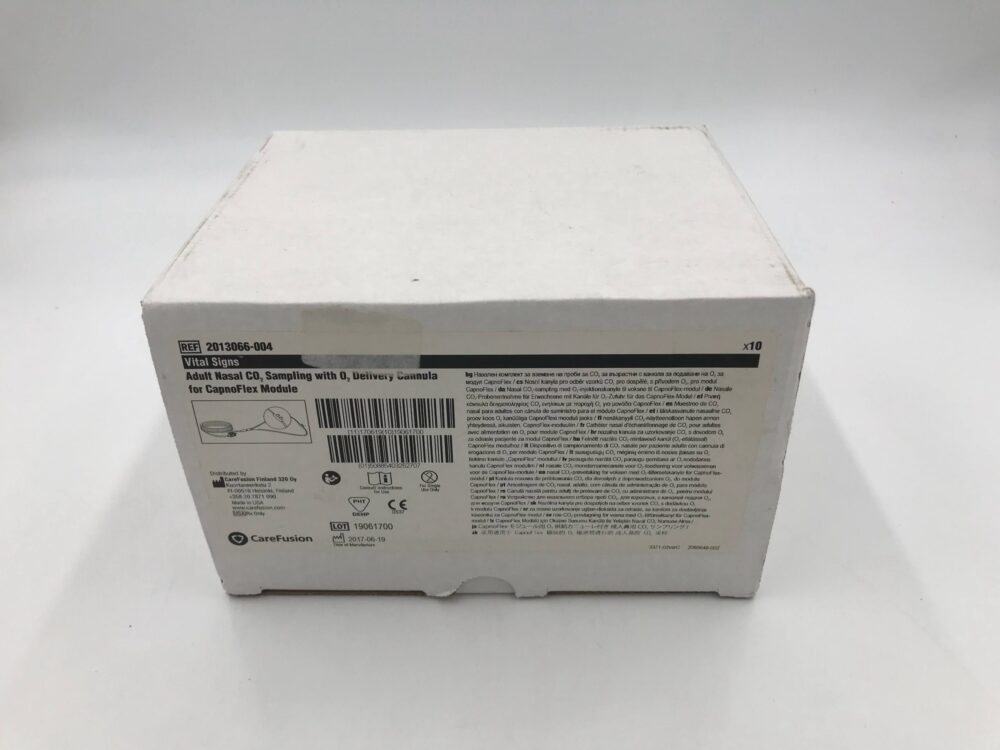 CareFusion 2013066-004 Vital Signs Adult Nasal CO2 Sampling with Oxigen ...