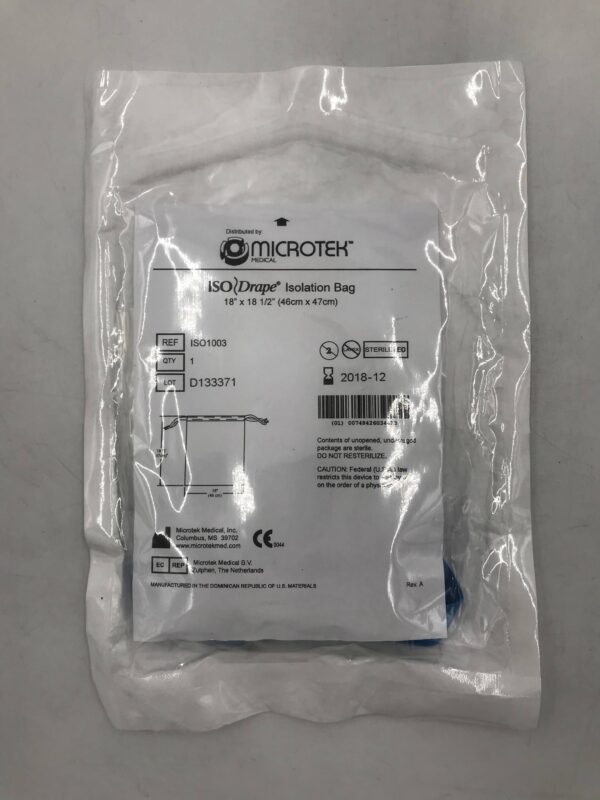 MICROTEK MEDICAL ISO1003 Isolation Drape 18in x 18 1/2in (X) – GB TECH USA