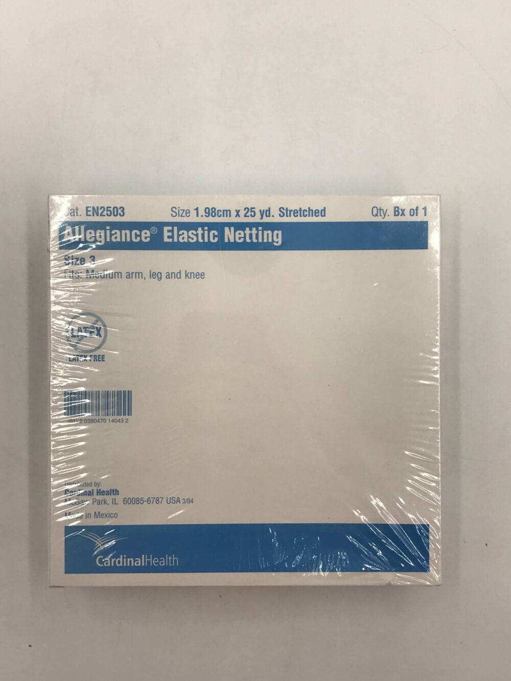 Cardinal Health EN2503 Allegiance Elastic Netting Size 3 Fits Medium ...