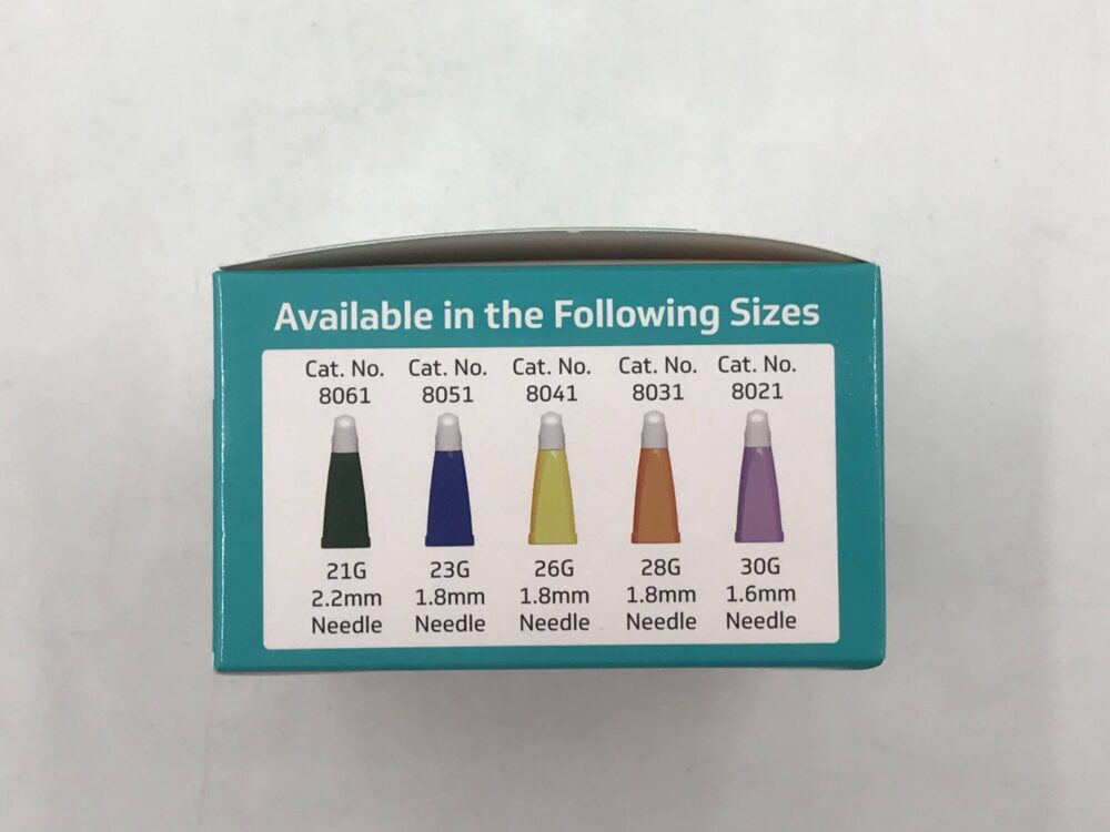 MediCore 8021 Novaplus Pressure Activated Safety Lancets 30G Needle 1 ...