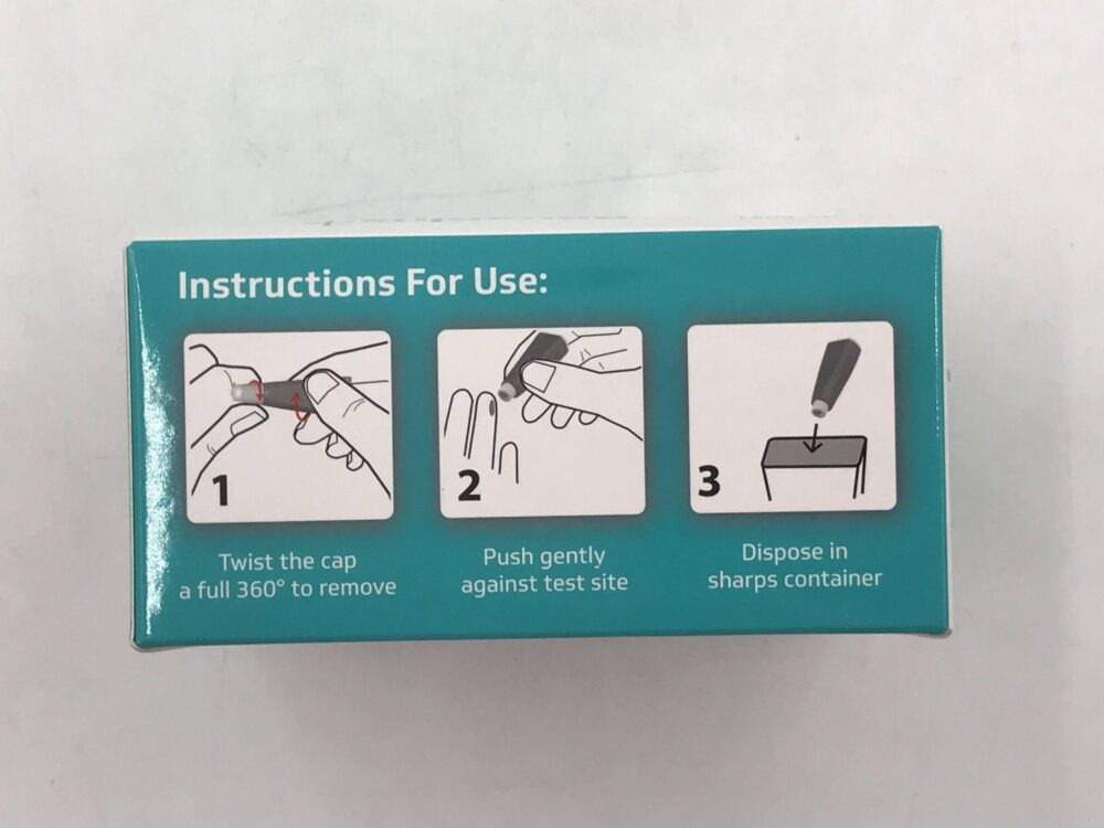 MediCore 8021 Novaplus Pressure Activated Safety Lancets 30G Needle 1 ...