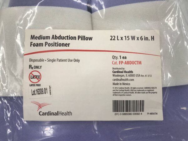 CARDINAL HEALTH FP-ABDUCTM Medium Abduction Pillow Foam Positioner ...