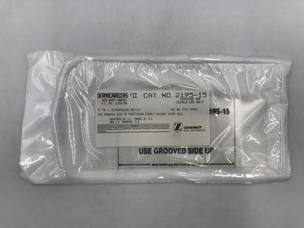 ZIMMER 2195-15 Dermacarriers II, Skin Graft Carrier 9 to 1 Expansion ...