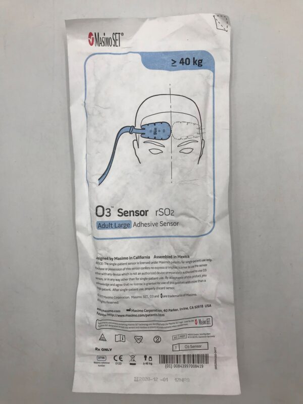 MASIMO 3756 Adult Large Adhesive O3 Sensor ≥40kg(X) – GB TECH USA