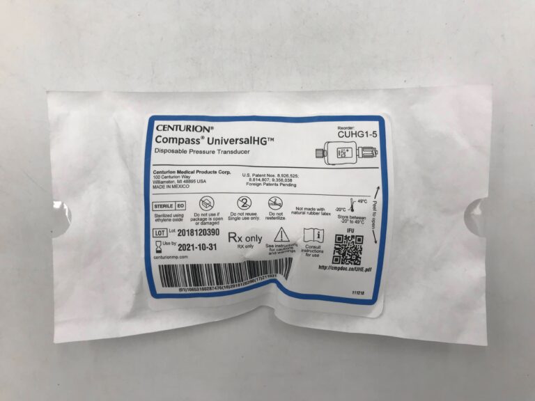 CENTURION CUHG1-5 Compass UniversalHG Disposable Pressure Transducer(X ...