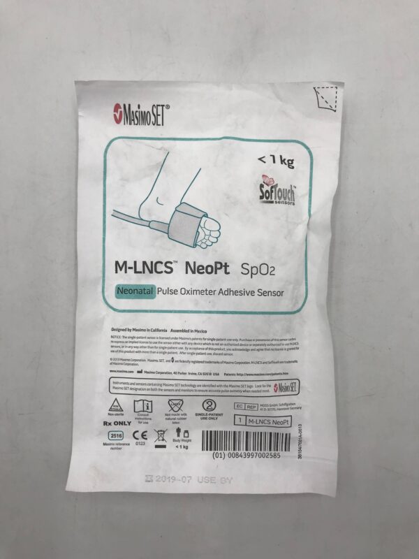 MASIMO 2516 SoftTouch Neonatal Pulse Oximeter Adhesive SpO2 Sensor – GB ...