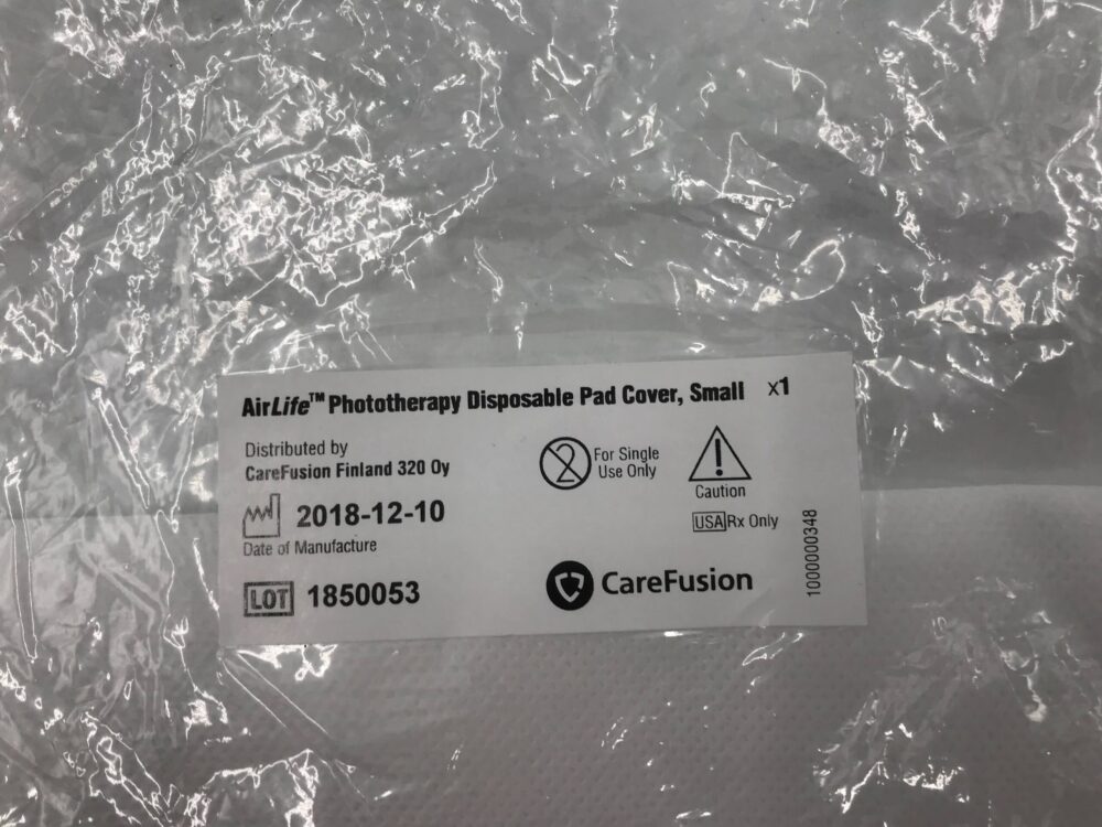 CareFusion M1097108 AirLife Phototherapy Disposable Pad Cover Small ...