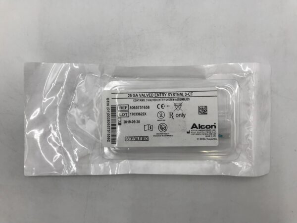 ALCON 8065751658 Valved Entry System, 3-CT, 25GA (X) - GB TECH USA