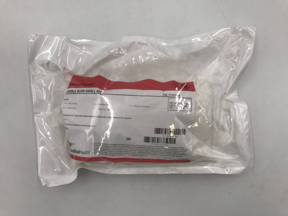 Cardinal Health 17-0100A Presource Standard Sterile Burn Small Kit (X ...